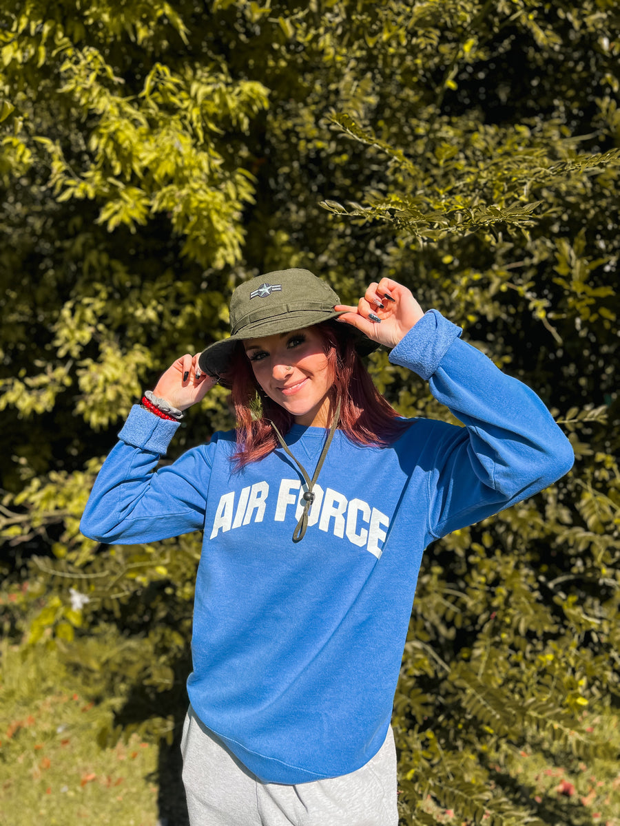 U.S. Air Force Low-Visibility Insignia Boonie Hat, Olive – SL Revival Co.