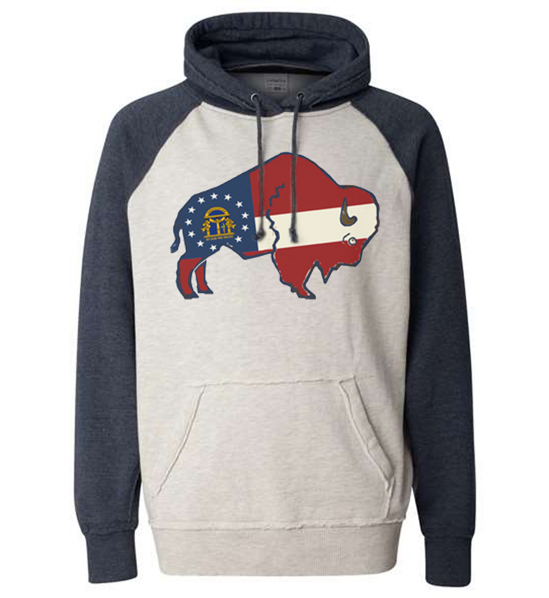 Georgia Buffalo Hippy Hoodie – SL Revival Co.