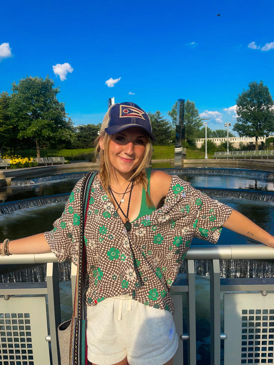 Ohio State Flag Hat, Black – SL Revival Co.