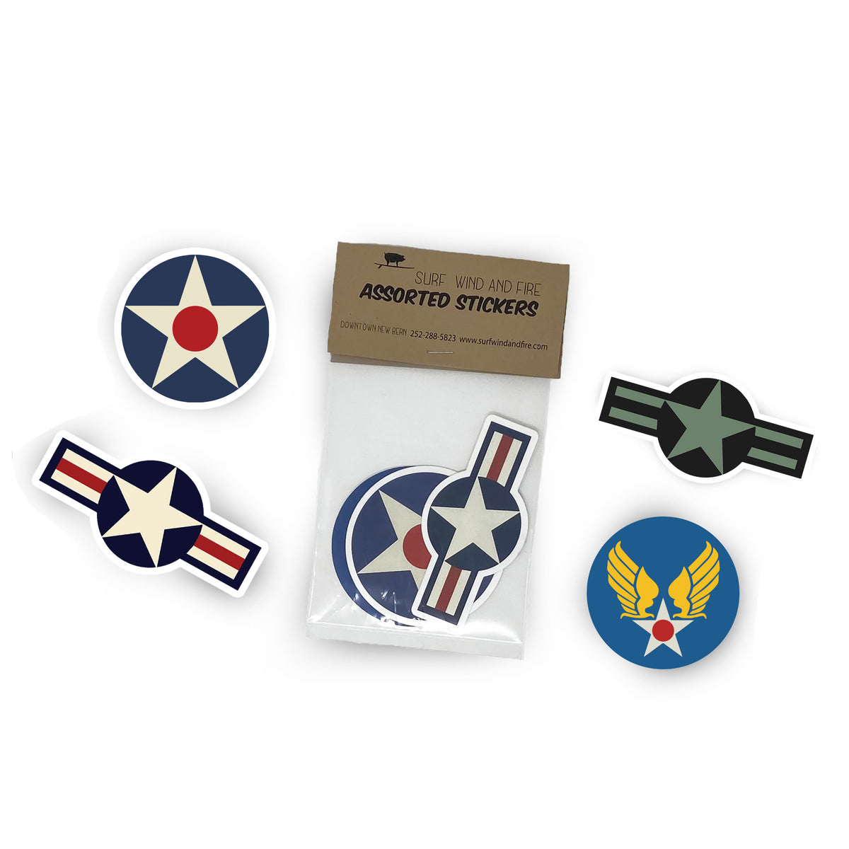 USA Military Aircraft Insignia Sticker Pack – SL Revival Co.