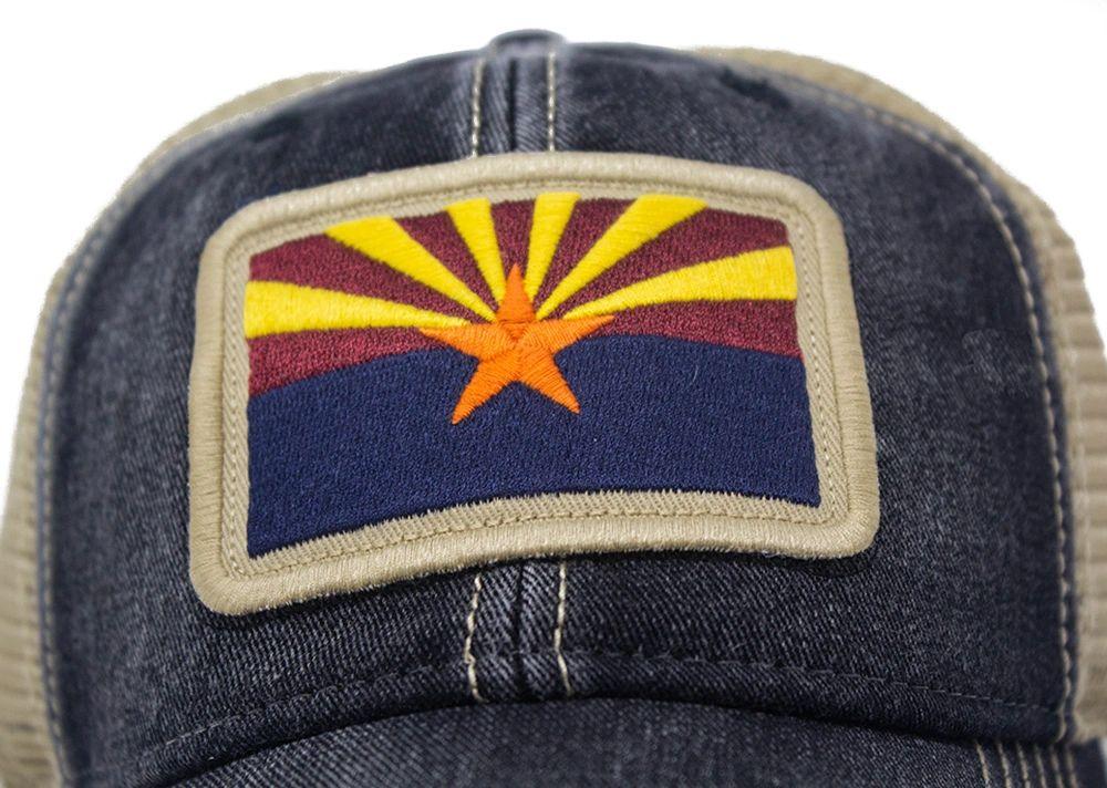 Arizona State Flag Hat, Black – SL Revival Co.
